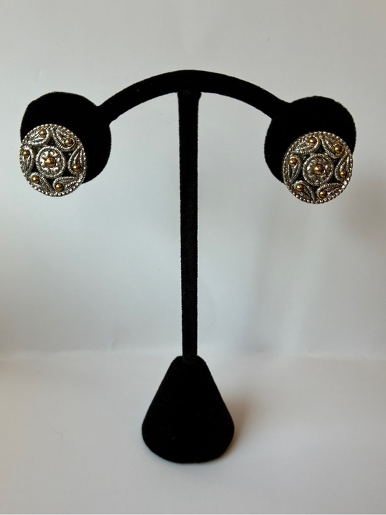 Napier | Jewelry | Vintage Signed Napier Two Tone Silver Gold Screw ...